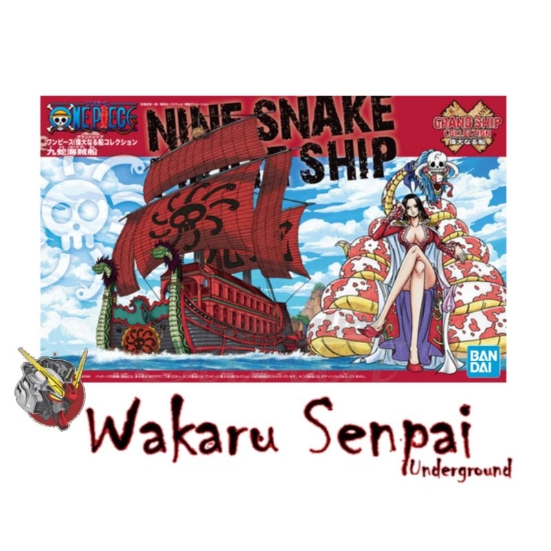 One Piece Grand Ship Collection Nine Snake Ship - Bandai | Shopee ...
