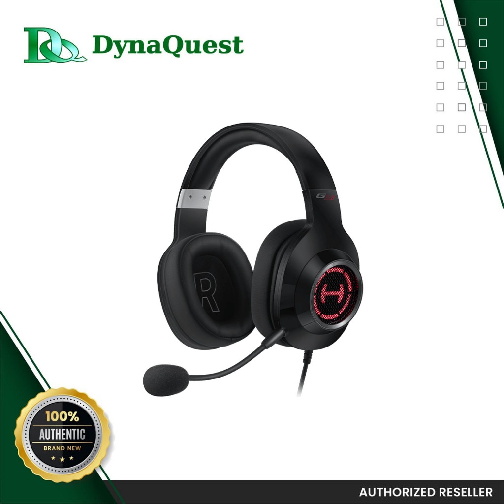 Edifier G2 II Black 7.1 Gaming Headset Light Weight Plug & Unplug 50mm ...