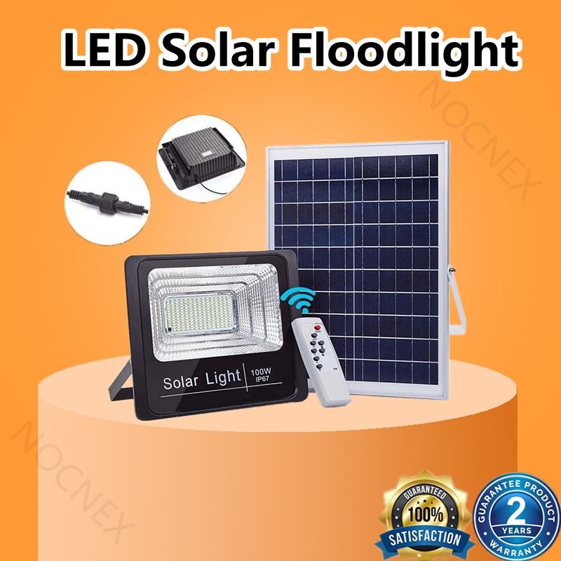 LED Solar Flood Light 65W-25W 2-Year Warranty Outdoor Lighting ...
