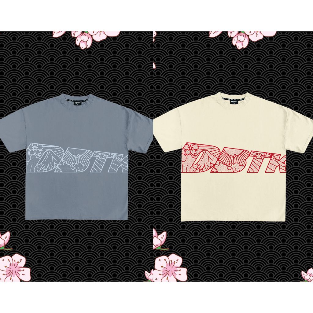 SLANT JOSHO TEE | DBTK X JAPAN | OVERSIZE TEE | DONT BLAME THE KIDS ...