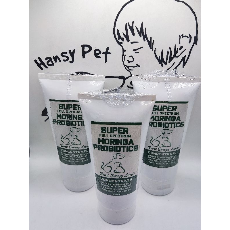 Super Moringa Probiotics for Dogs and Cats 300gms (Sold per Tube ...