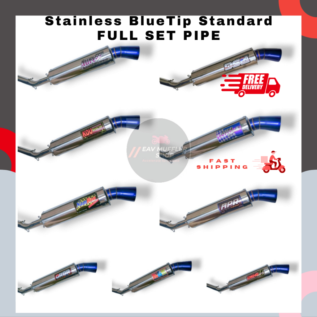 Daeng sai4 STD Full Set Motocycle Exhaust Muffler Pipe -Fast shipping ...