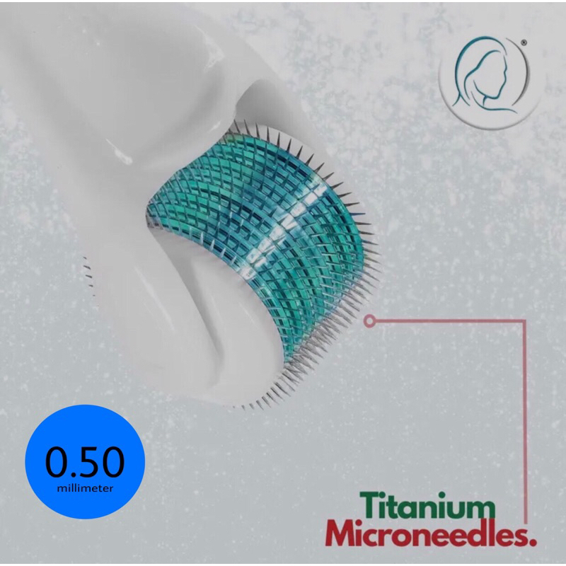 QUALITY Derma Roller for Hair and Face Treatment (Hair Loss & Acne ...