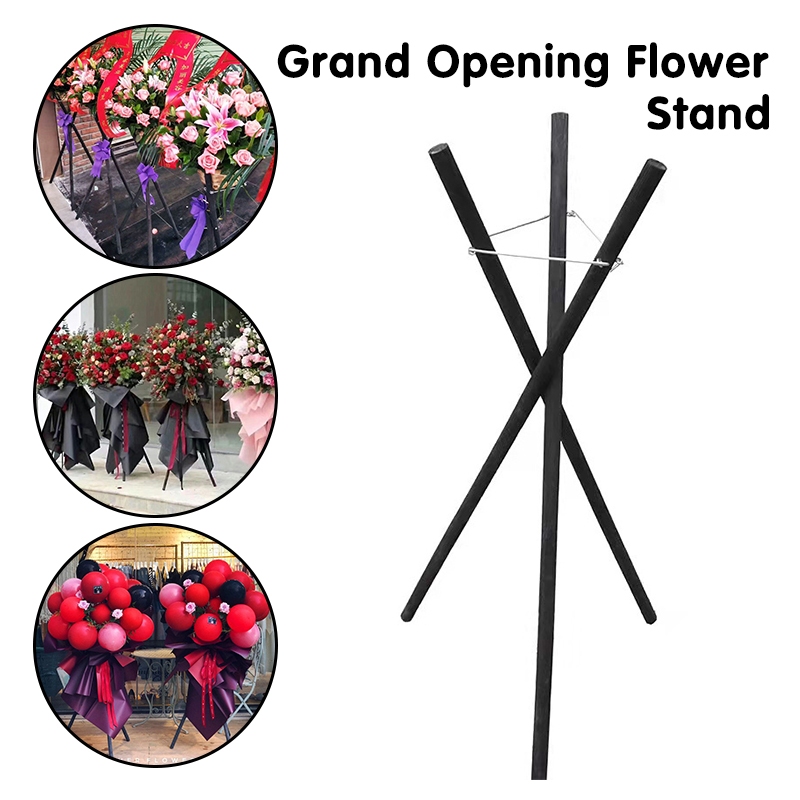 Artificial Flower Display Rack Wooden Opening Flower Stand,for Wedding ...