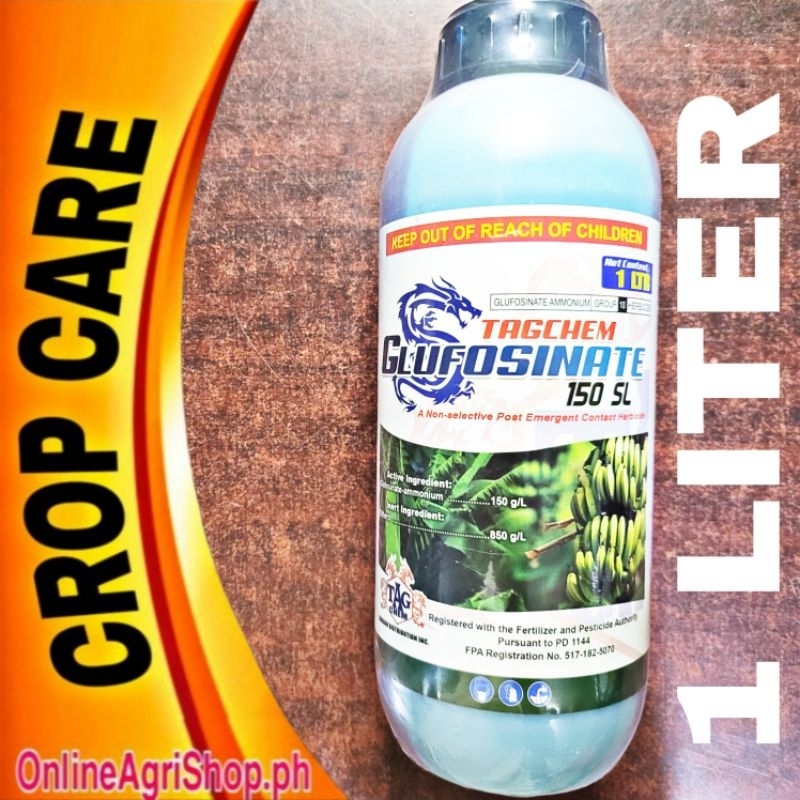 Tagchem GLUFOSINATE 150 SL (1 Liter) Non-selective post emergent ...