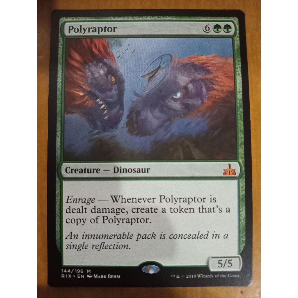 MTG Polyraptor Mythic Rivals of Ixalan RIX Magic: the Gathering English ...