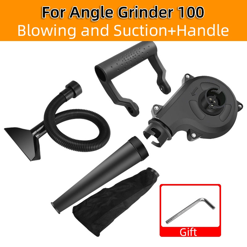 3 in 1 Portable Blower Vacuum Powerful Angle Grinder ConverterAir Car ...