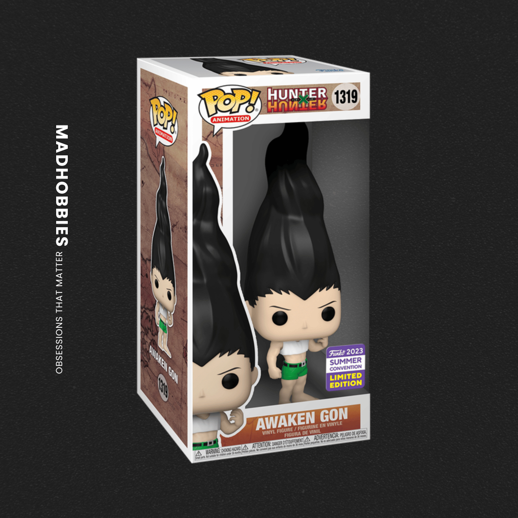Funko Pop! Animation Hunter x Hunter Awaken Gon 1319 SDCC 2023 - Shared ...
