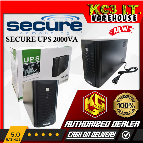 SECURE UPS 2000VA Uninterruptible Power Supply | Shopee Philippines SECURE UPS 2000VA Uninterruptible Power Supply | Shopee Philippines