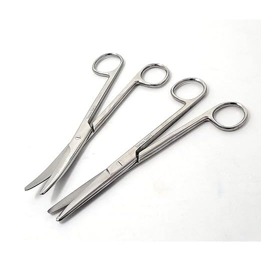 MAYO SCISSORS - SECHERON (STRAIGHT / CURVED) | Shopee Philippines