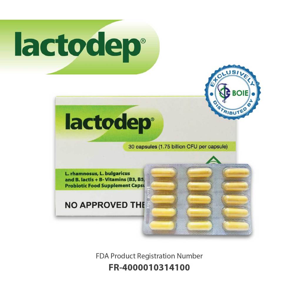 Lactodep Capsule - Probiotics for Healthy Gut & Protection Against Acid ...