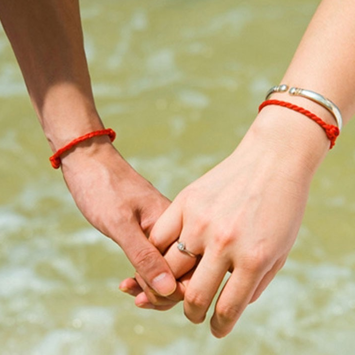 home GOLD Luck Red String Bracelet Tibetan Buddhist Prayer Handmade ...