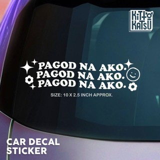 Funny Cute Witty Car Sticker Decals Water proof Pinoy Tagalog themed ...