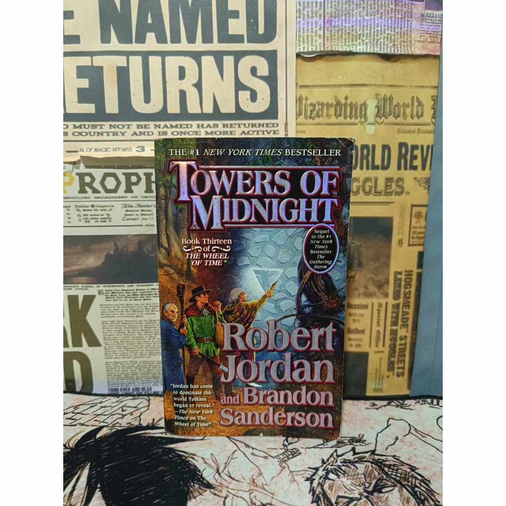 The Wheel of Time #13 - Towers of Midnight by Robert Jordan & Brandon ...