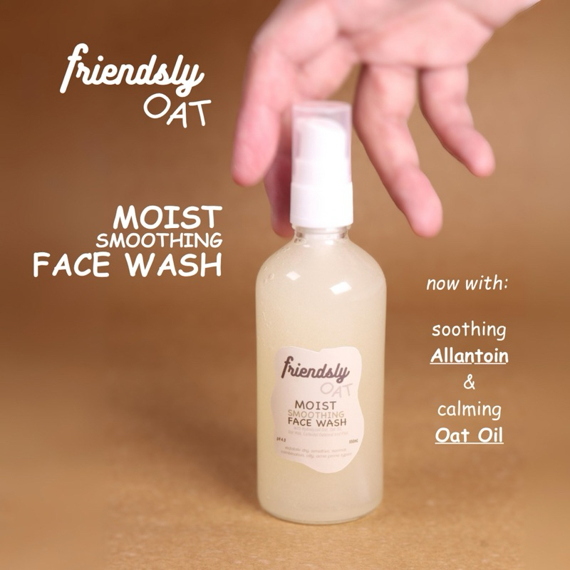 Moist Smoothing Face Wash 100mL Oatmeal | friendsly OAT brightening ...