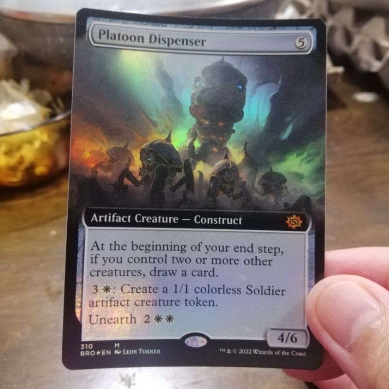 1 FA Platoon Dispenser BRO MTG card magic the gathering CCG | Shopee ...