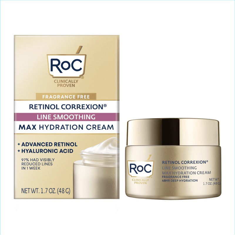 RoC RETINOL CORREXION MAX HYDRATION CREAM (48g) | Shopee Philippines