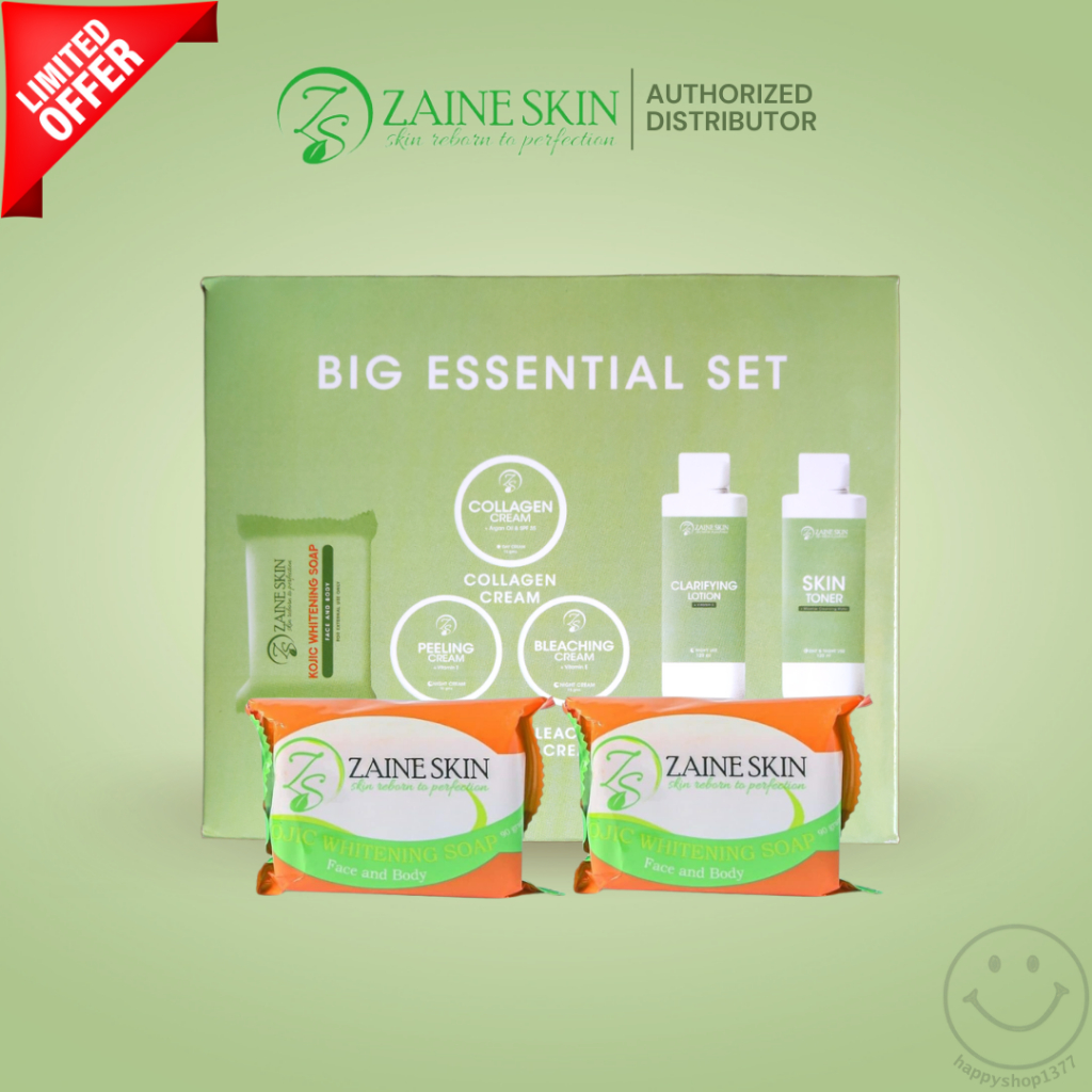 Zaine Skin Big Set + 2 Zaine Kojic Soap | Shopee Philippines