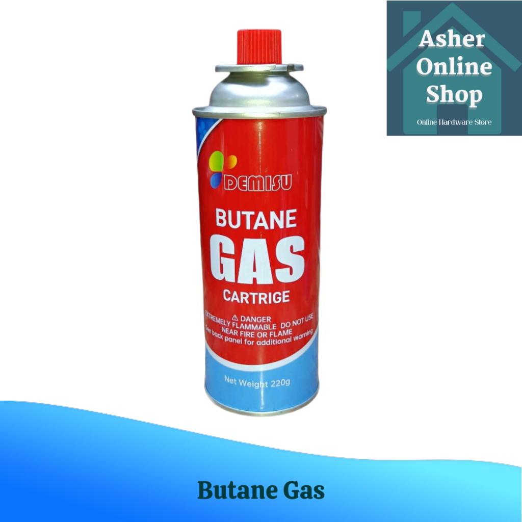 Butane Gas DEMISU 220g [Sold Per Piece] | Shopee Philippines