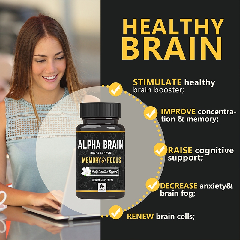 Intelligence capsule Brain gold nutrient capsule tonic acid brain ...