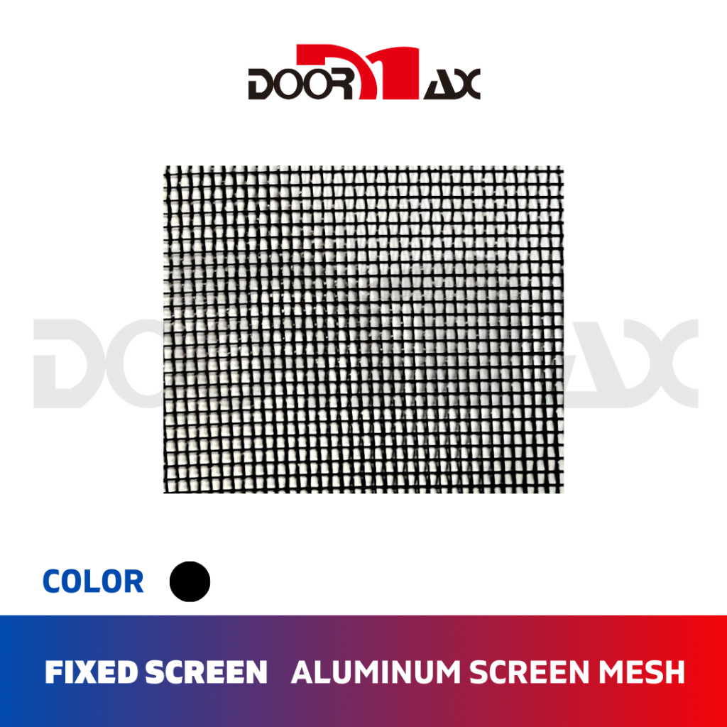 DOORMAX Black Aluminum Wire Screen Mesh for Screen SOLD PER 3 FEET ...