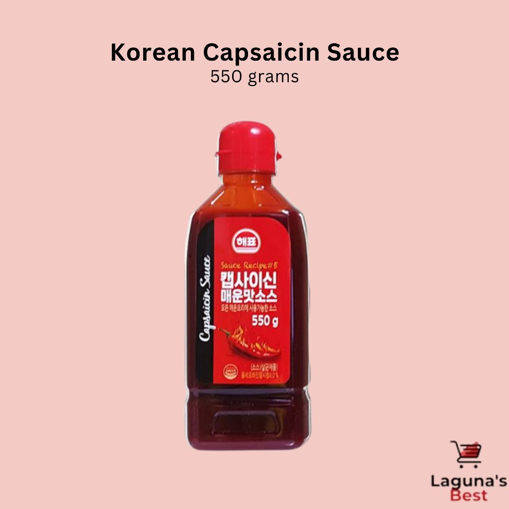 Korean Capsaicin Sauce - 550 grams | Shopee Philippines