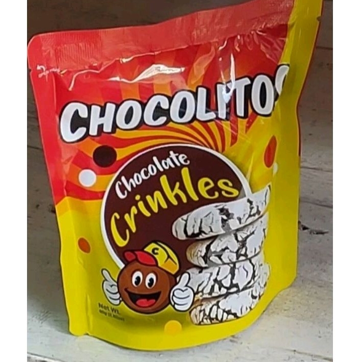 Chocolitos Chocolate Crinkles Pouch 80g | Shopee Philippines
