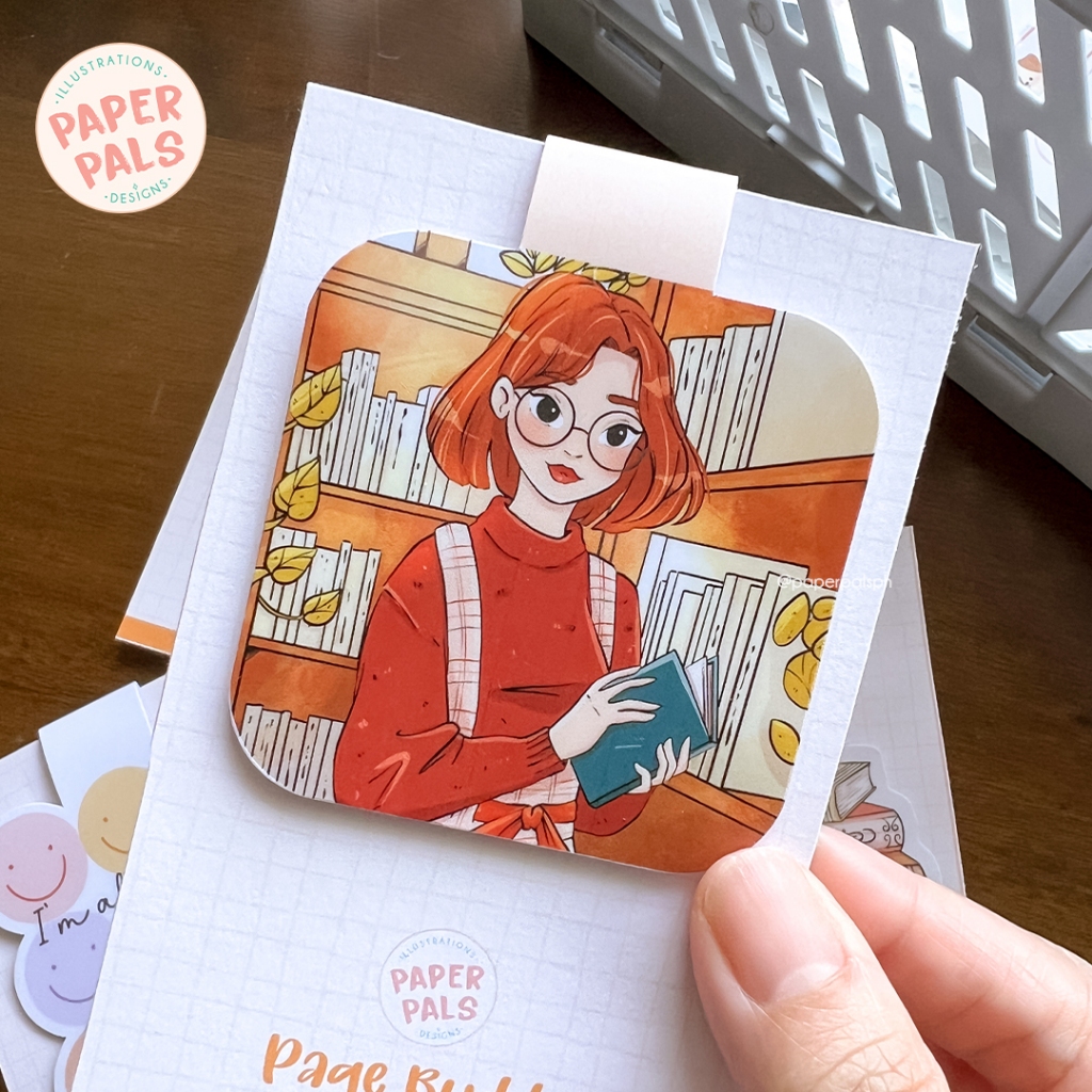 Magnetic Bookmark, Bookworm, Bookmark, Page Keeper | Paper Pals ...