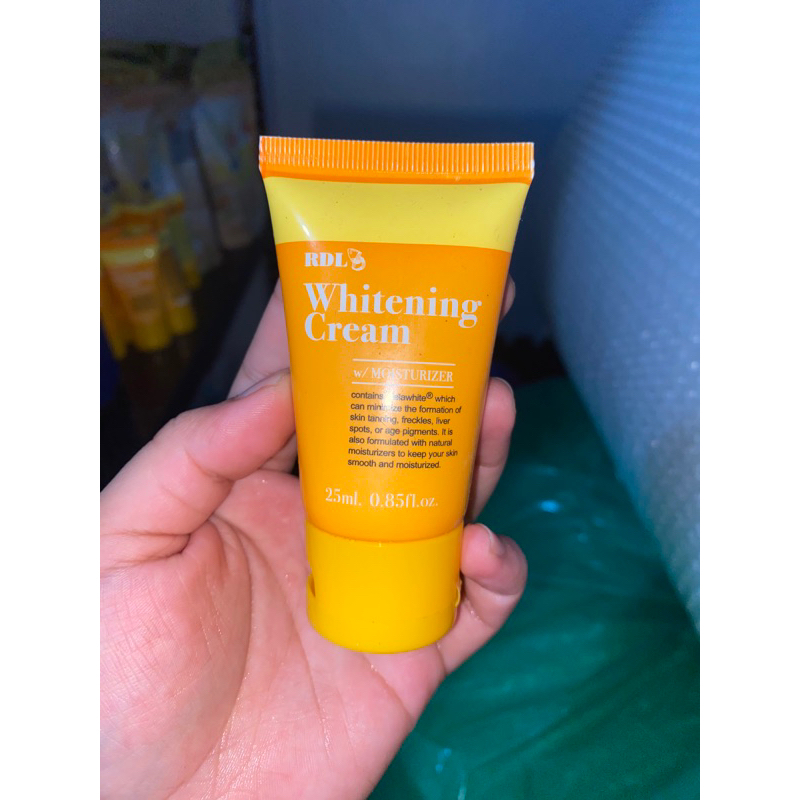 RDL Whitening Cream With Moisturizer (6g,12g & 25ml) | Shopee Philippines
