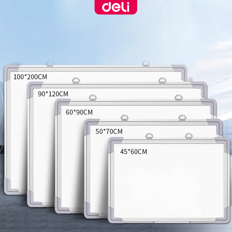 Deli Wall-Mounted Whiteboard 18*24in, 24*36in, 36*48in Magnetic Writing ...