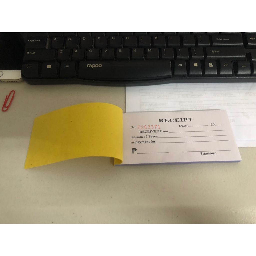 2ply/3ply Receipt wholesale resibo carbonized receipt with carbon paper ...