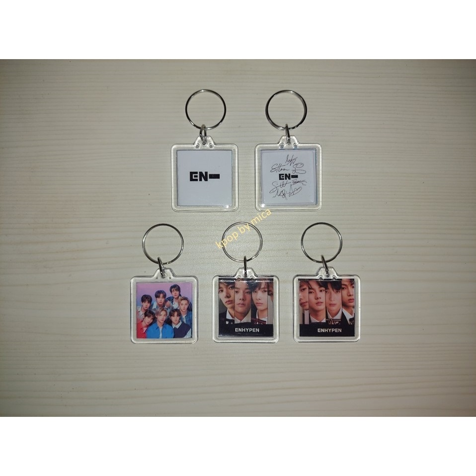 Enhypen Keychain / Enhypen Keychains Enhypen Group Acrylic Keychain ...