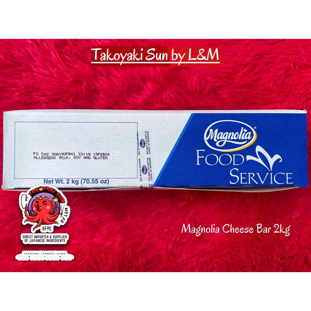 Magnolia Filled Cheese BAR 2kg/Jersey Industrial Cheesebar 2kg | Shopee ...