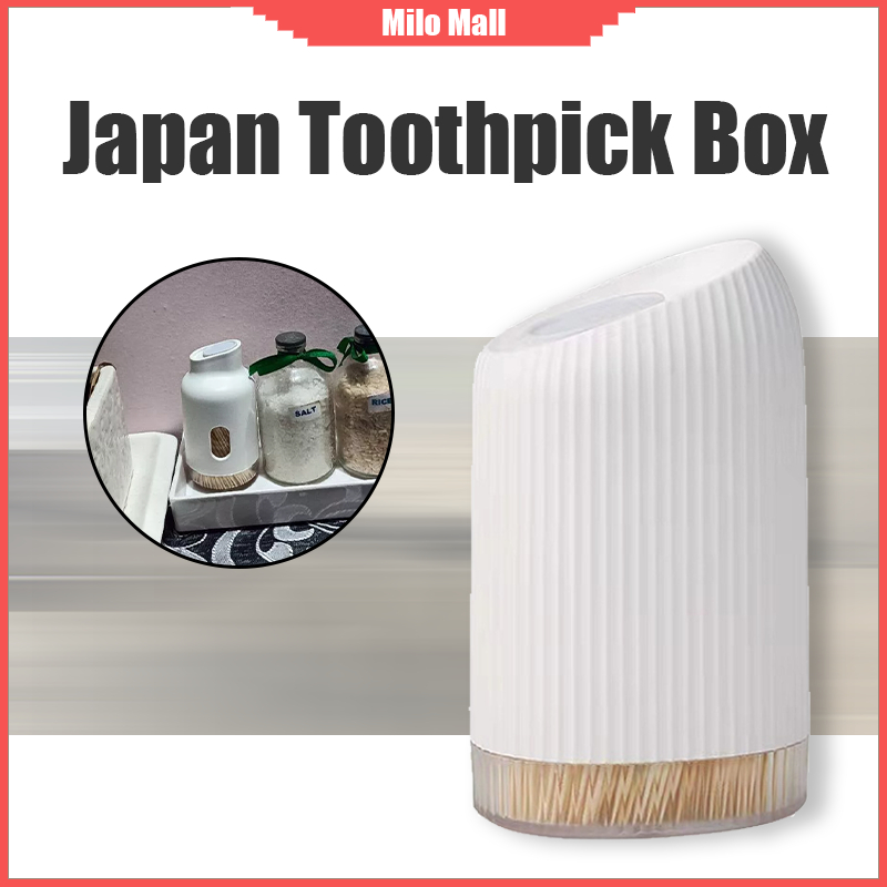 Japan Minimalist Portable Cute Fashion Toothpick Bottle Toothpick Can ...