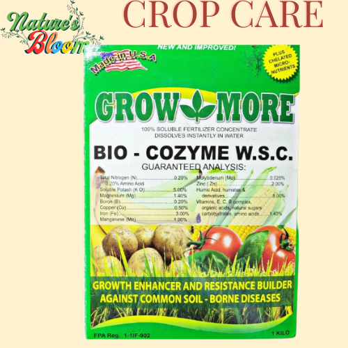 GROW MORE BIO-COZYME MICRONUTRIENTS FOLIAR FERTILIZER (1 KILO) | Shopee ...