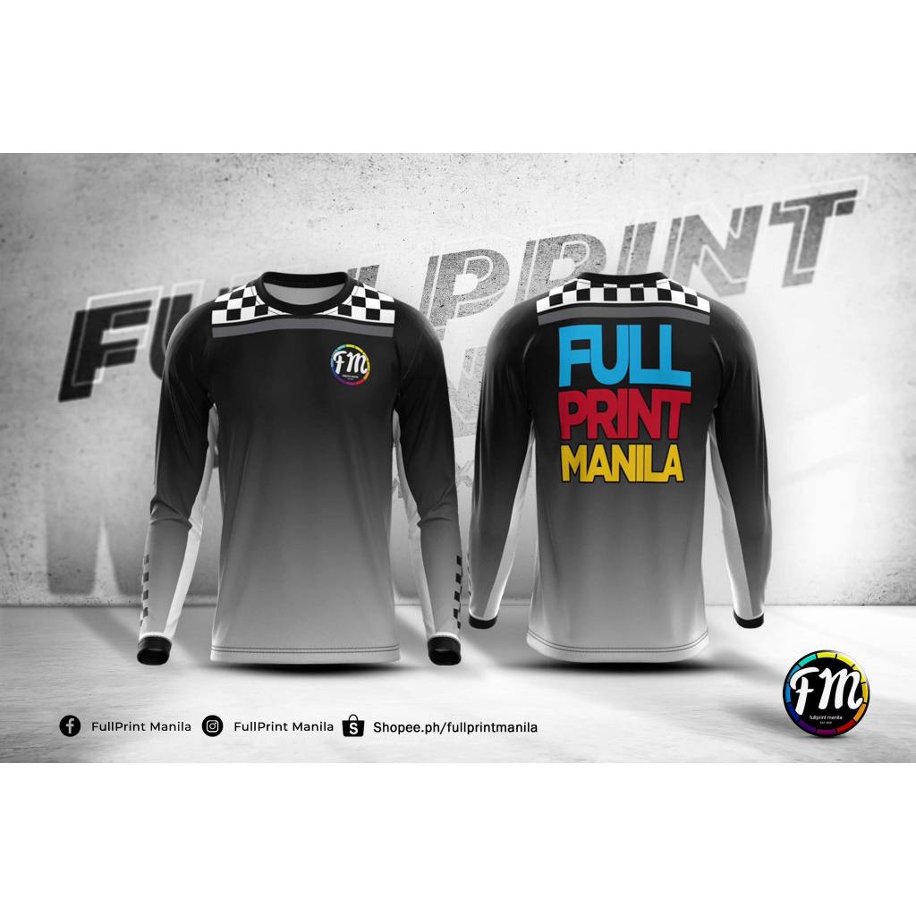 NEW FULLPRINT RIDING JERSEY FULL SUBLIMATION | Shopee Philippines