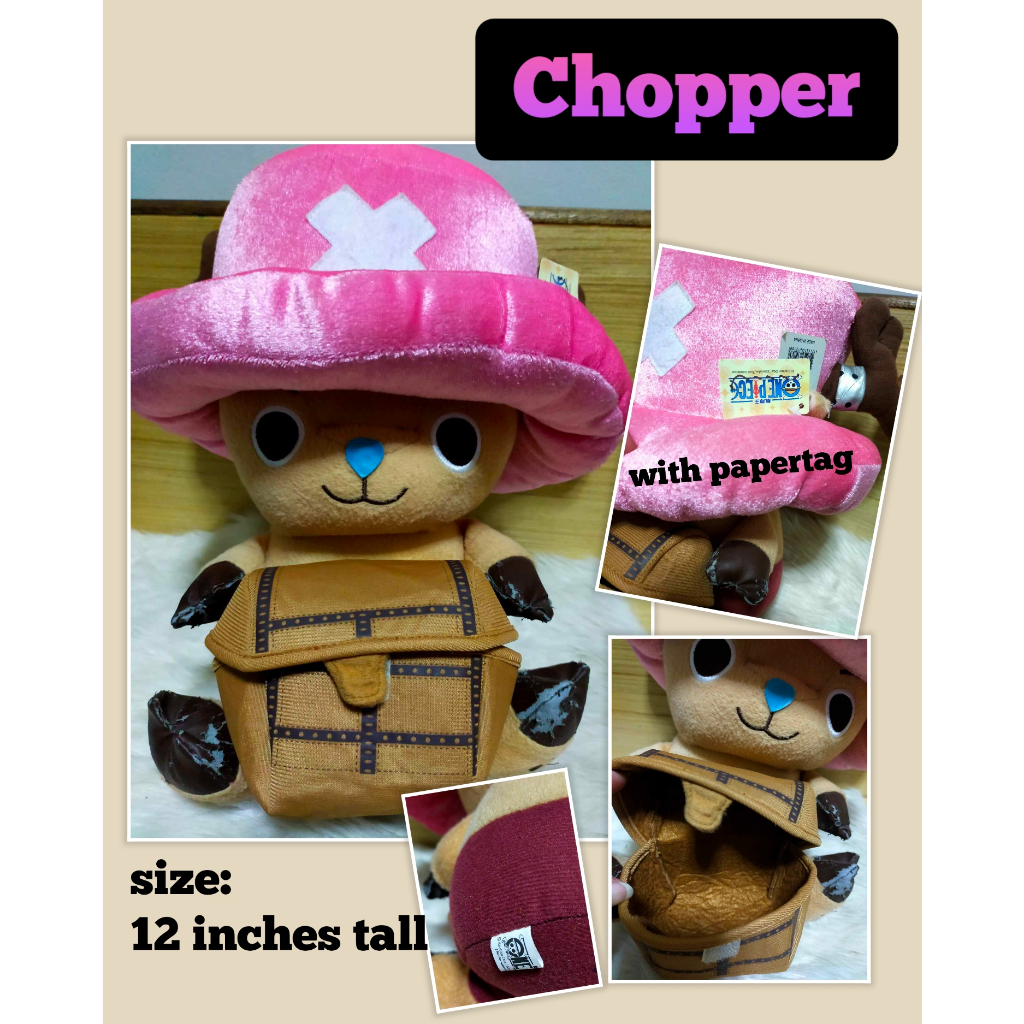 Stuffed Toy - One Piece Chopper (Japan Surplus) | Shopee Philippines