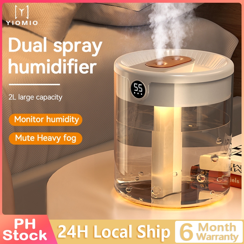 New Humidifier sterilization Atomizer Double Nozzle fog Aroma Diffuser ...