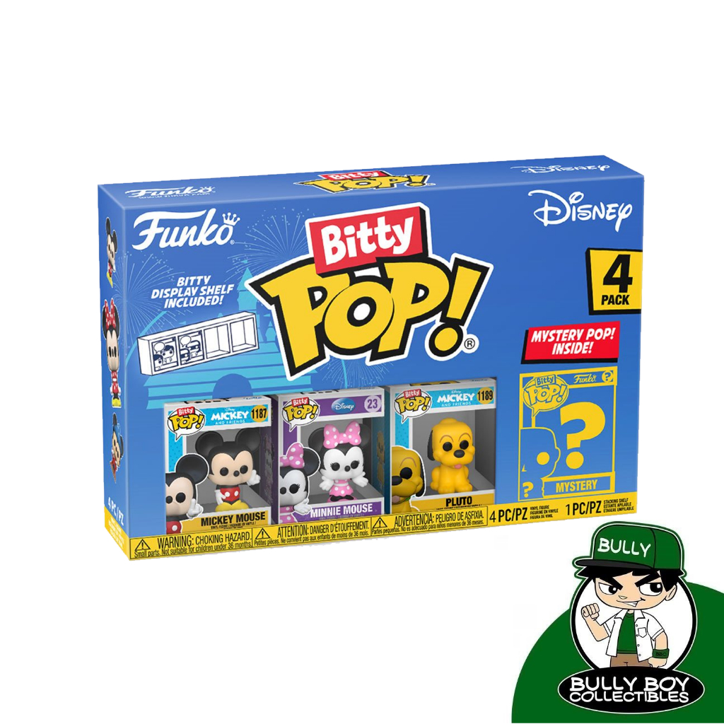 Funko Bitty Pop - Disney Classics - Mickey Mouse 4-Pack (SEALED ...