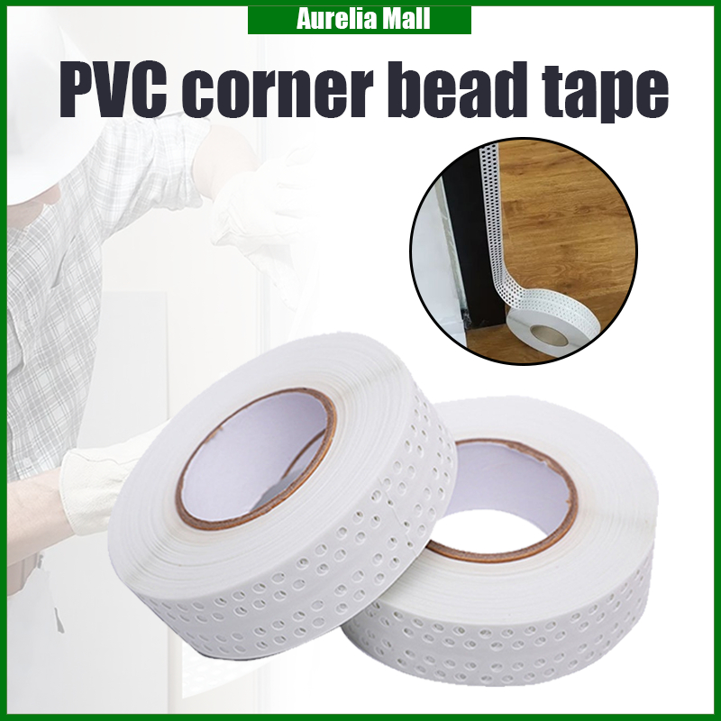 2" x 40 mts Tape Adhesive PVC Corner Bead For house Ceiling Panels And ...
