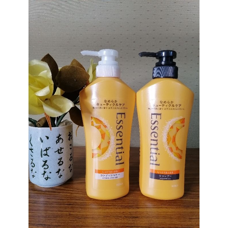 KAO ESSENTIAL SHAMPOO/CONDITIONER PUMP AND REFILL | Shopee Philippines
