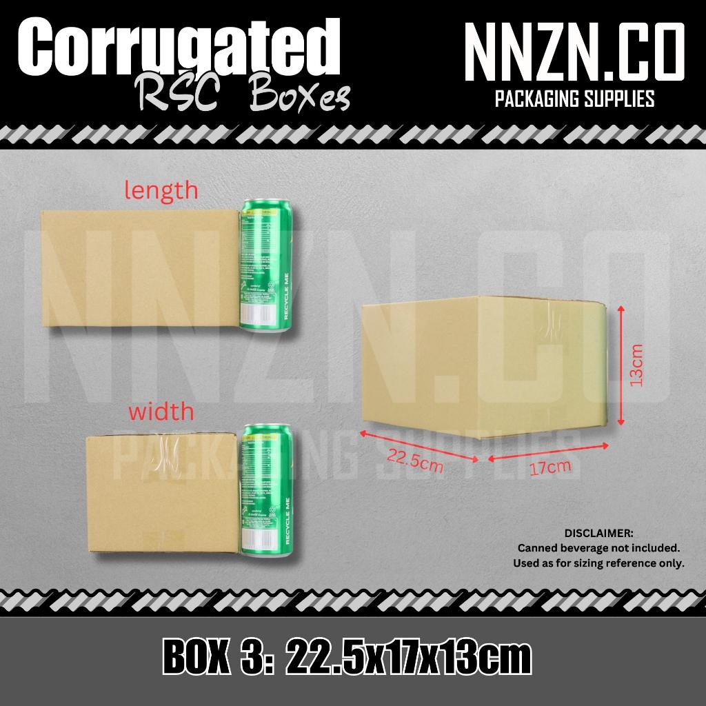 NNZN (16 Sizes Available) Corrugated Box RSC Box Shipping Box Packaging ...