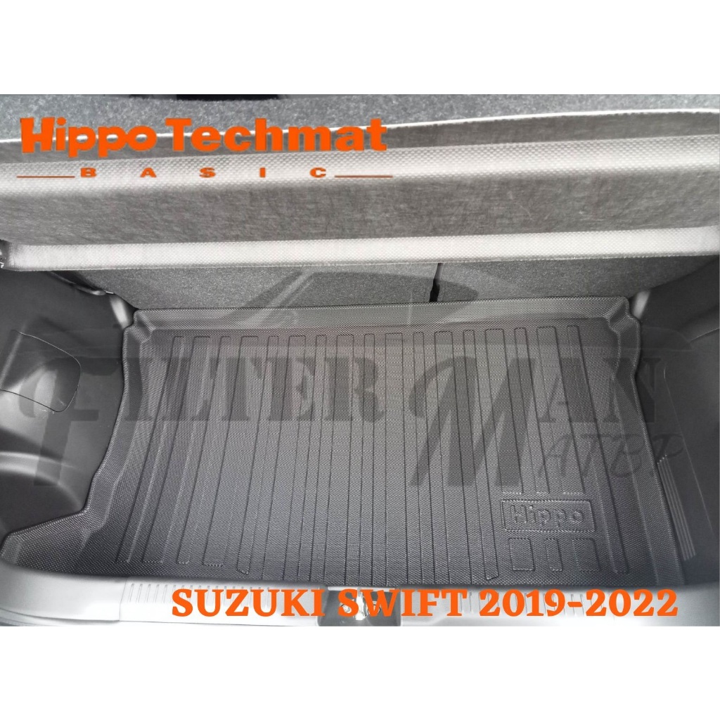 SUZUKI SWIFT 2019-2022 Hippo Techmat Basic Cargo Trunk Tray V2 | Shopee ...