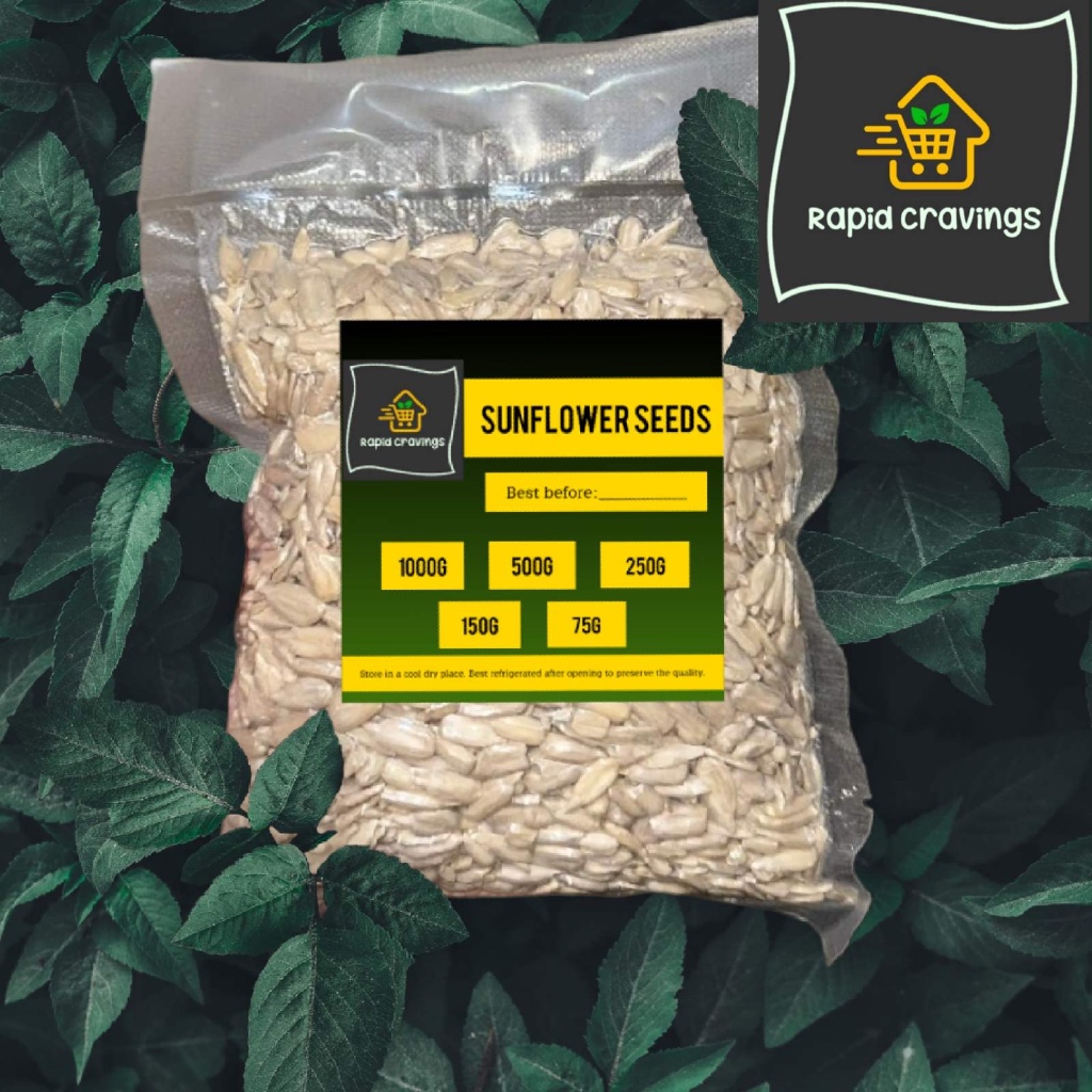 RapidCravings Sunflower Seeds 75g 100g 150g | Shopee Philippines