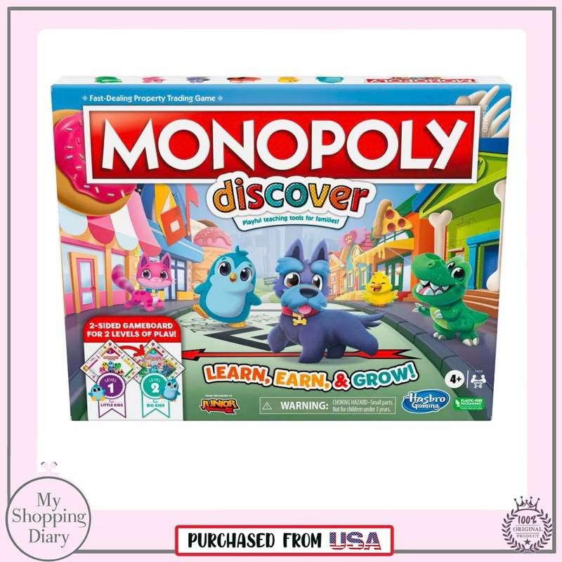 Monopoly Discover Board Game | Shopee Philippines