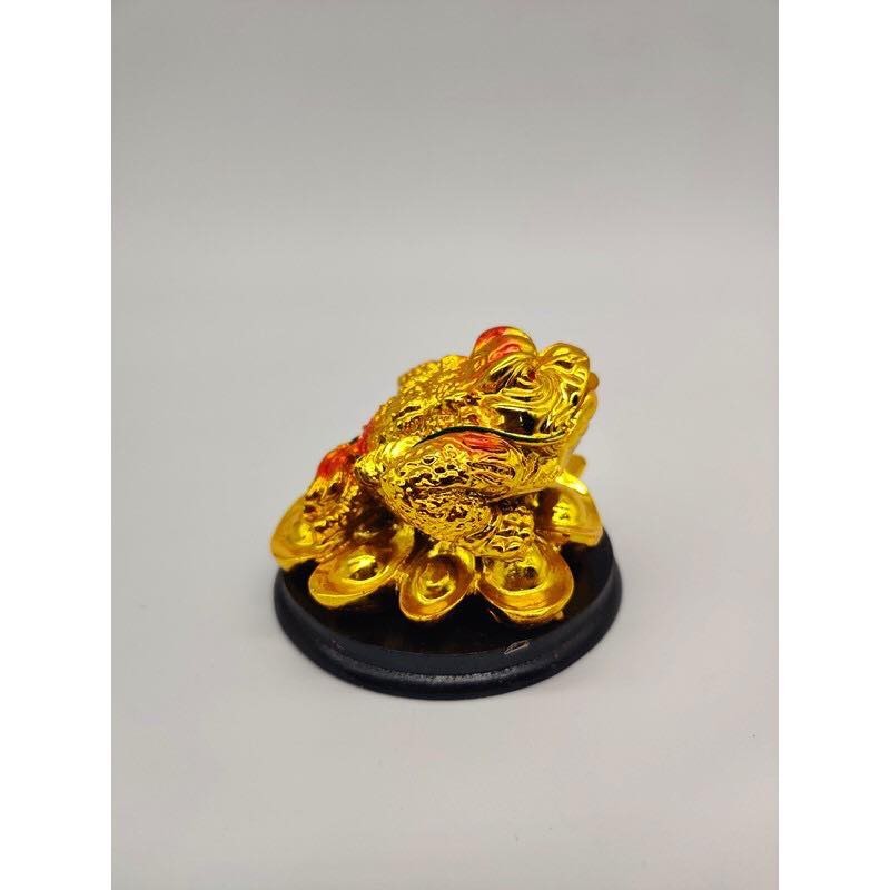 Boutique Gold Treasure Toad Treasure Frog Lucky Toad Talisman Gold ...