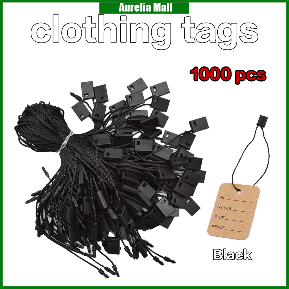 1000PCS Garment Supplies Hang Tags Hang Tag String Clothing Tag For ...