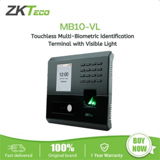 ZKTeco MB10-VL/ID/ADMS Touchless Multi Biometric Time Attendance ...