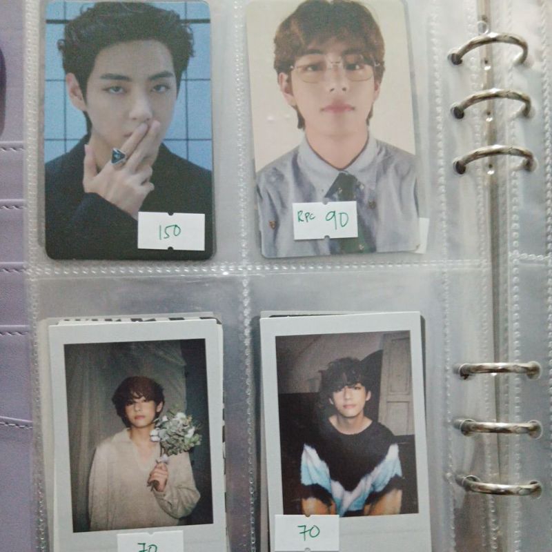 BTS V Official Photocard Kim Taehyung | Shopee Philippines