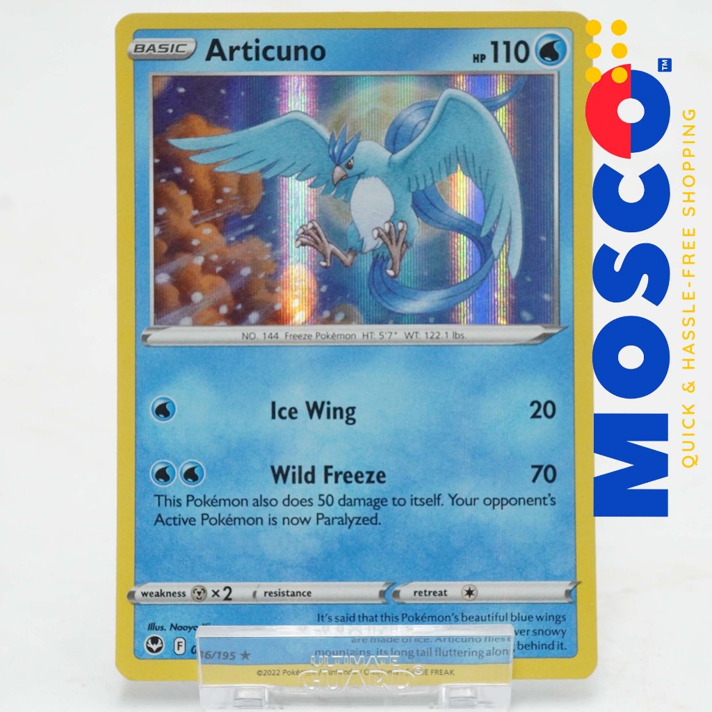 Articuno - 036/195 - Holo Rare Sword & Shield: Silver Tempest | Pokemon TCG | Shopee Philippines